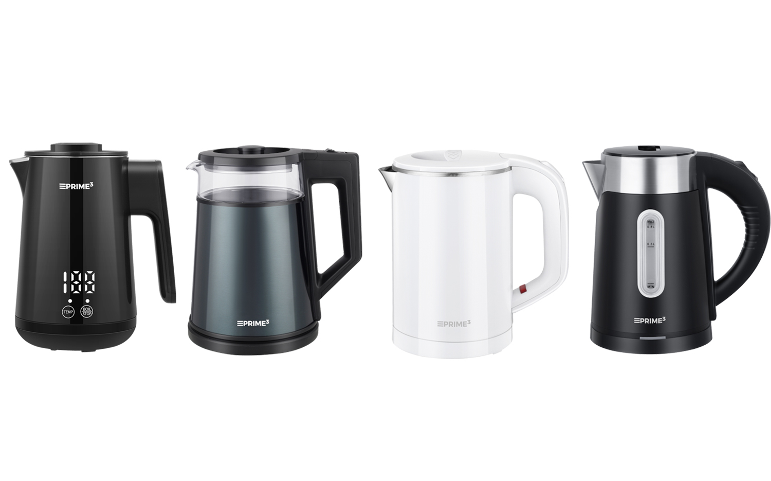 PRIME3 introduces 4 new electric kettle models. - PRIME3 - Elektronika ...